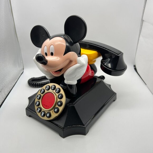 Disney | Other | Retro Mickey Mouse Desk Phone Telephone Disney ...